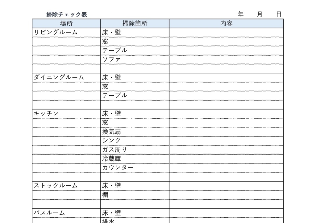 営業・経理・事務職（前任者から後任者）引き継ぎ書・Excel・Word・PDFでA4用紙で印刷の無料テンプレートをダウンロード