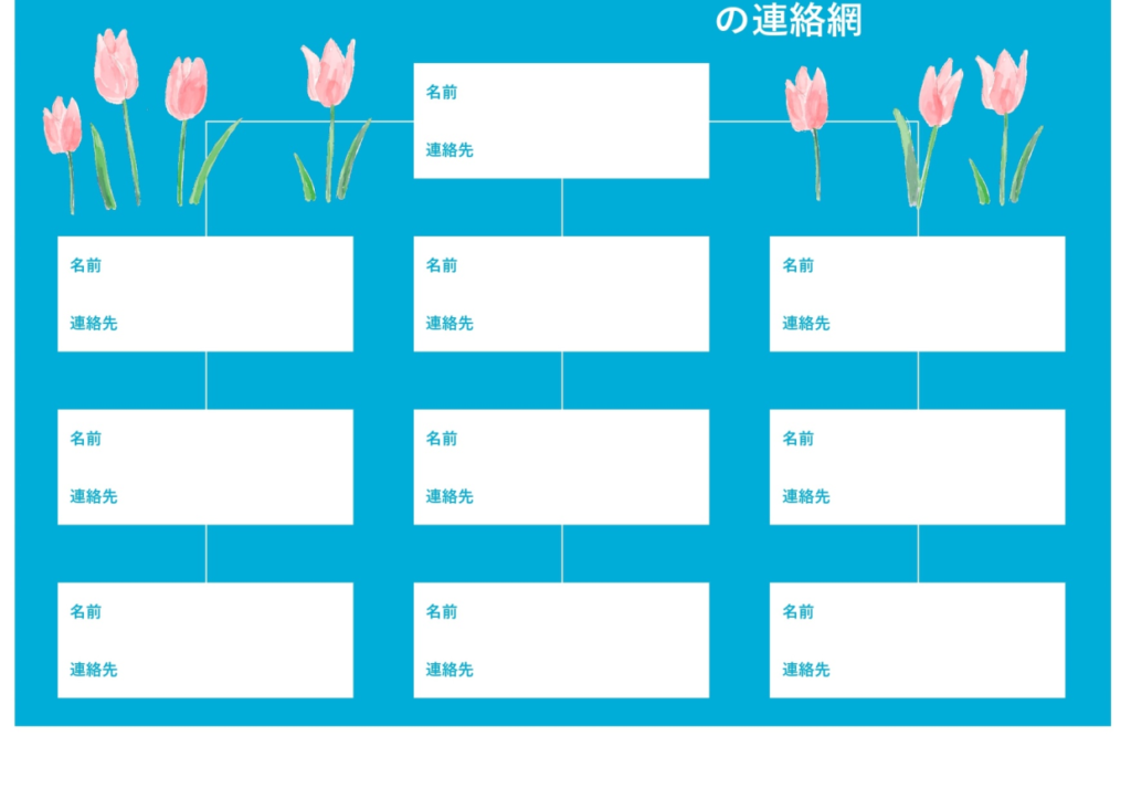 会社内の回覧表(回し方が簡単な順番表・印鑑・書類・お知らせ)作成方法が簡易・excel・word・pdfの無料テンプレートをダウンロード